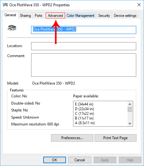 How To Change The Print Processor In Windows Argos Support