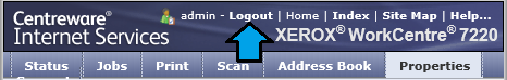 How To Configure Network Accounting On A Xerox 78xx Series Device – Argos support